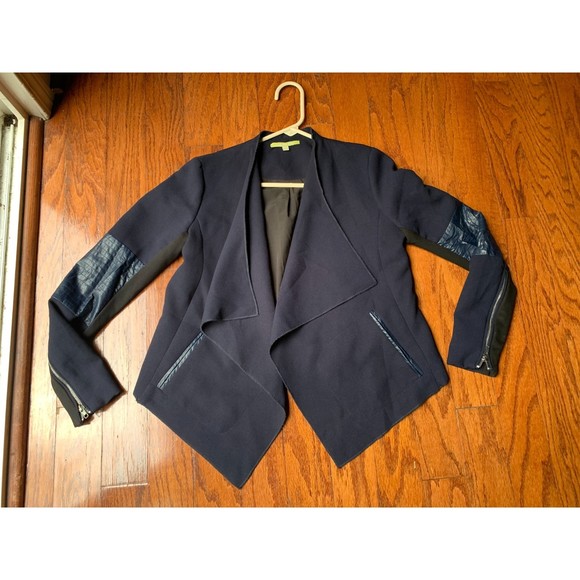 Gianni Bini | Jackets & Coats | Gianni Bini Navy Blue Black Blazer With ...